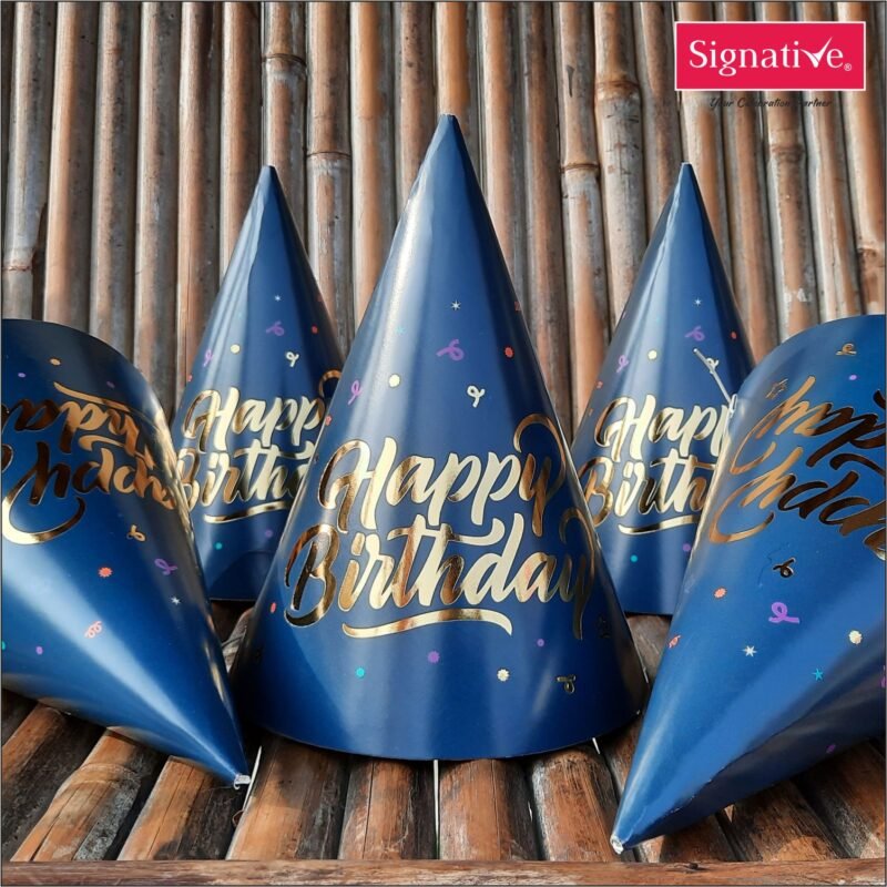 Happy Birthday Cap (Pack of 10, 20, 30 pcs) – Signative Shop