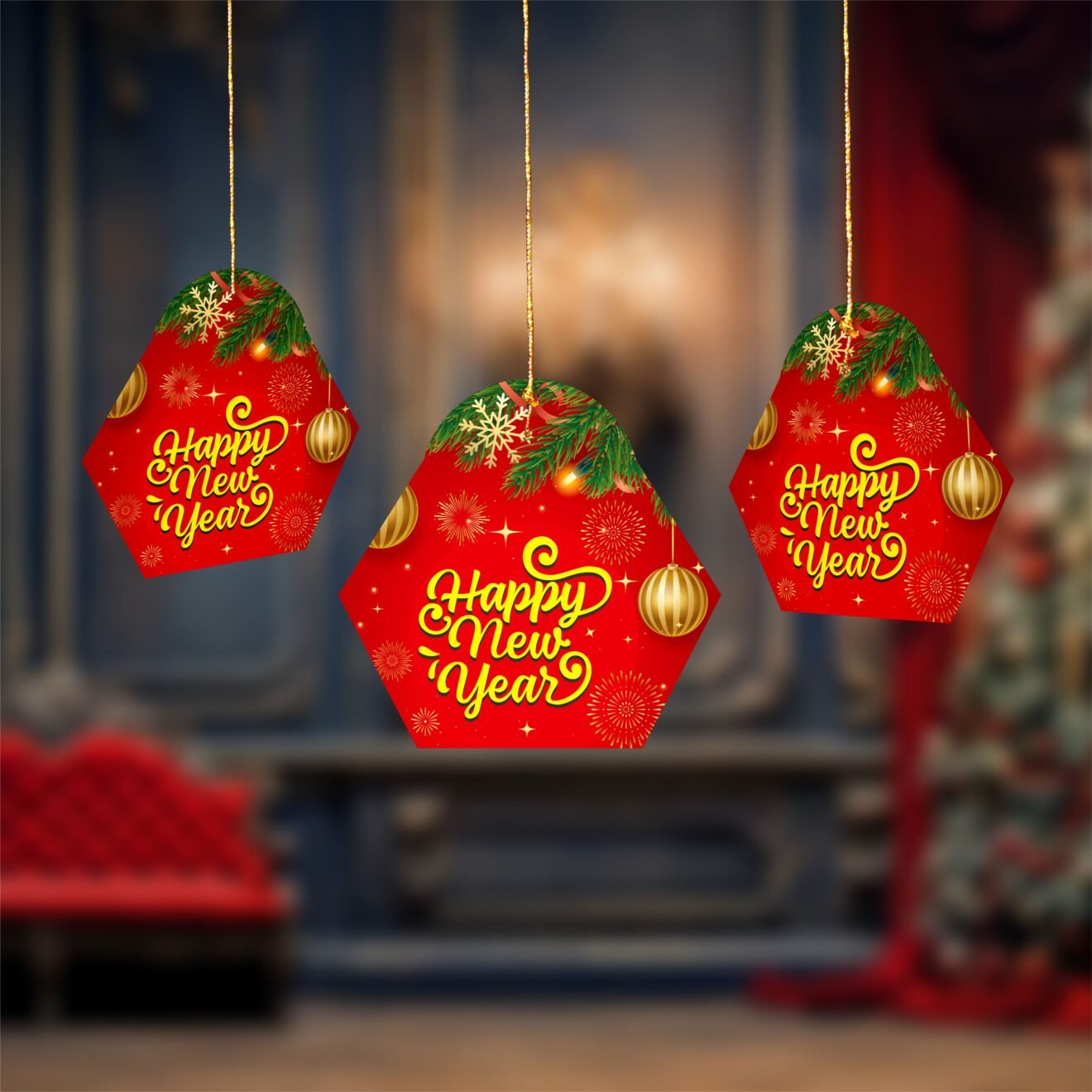 Happy New Year Hanging Decorative – Signative Shop