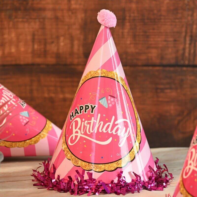 Happy Birthday Cap Frill (Pack of 05 pcs) – Signative Shop
