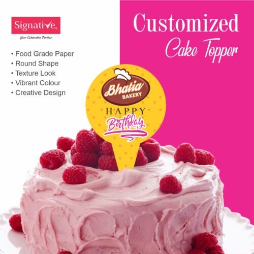 Customized Cake Topper – Signative Shop
